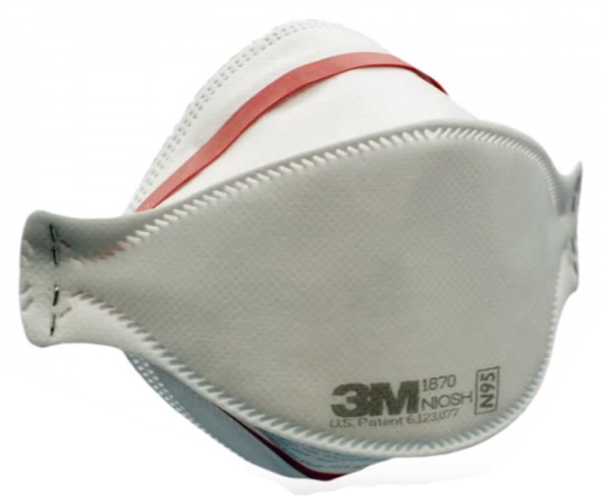 3m 1870 Surgical Mask N95 Respirator - 3m Healthcare 1870 - 3m Health ...