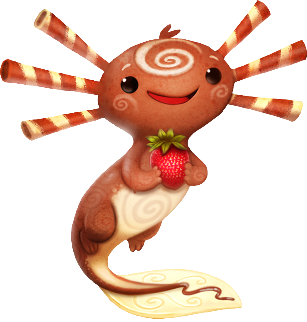 Chocolate Axolotl Mexicansalamander Ambystoma Ambystom (1005x1054), Png ...