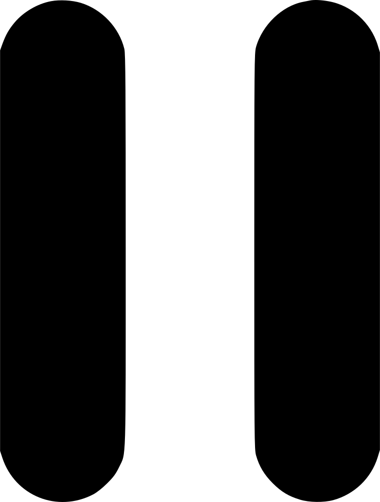 Pause Stop Control Music Play Sound Comments - Music Pause Button Png ...