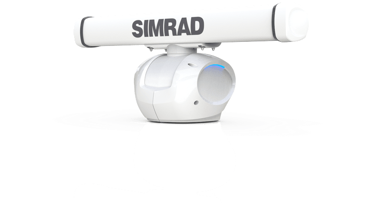 Simrad Antenna Array Halo Radar (754x538), Png Download
