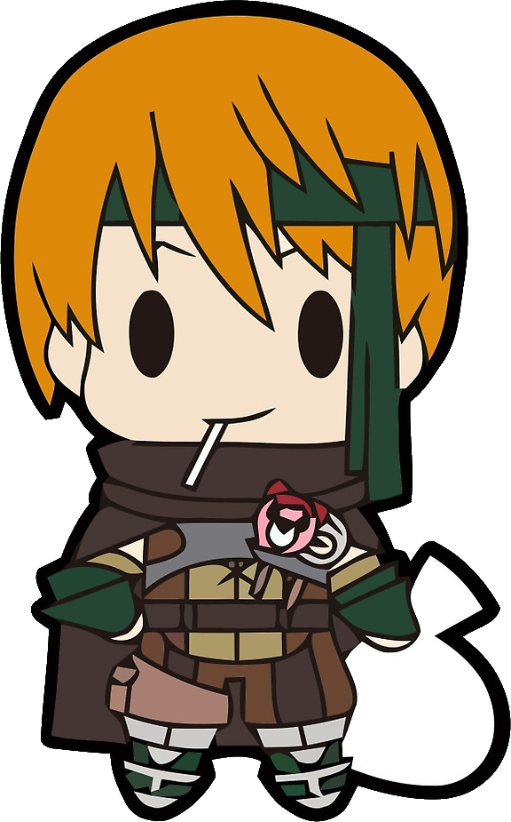 Frankerz Png - Fire Emblem Gaius Keychain (576x925), Png Download
