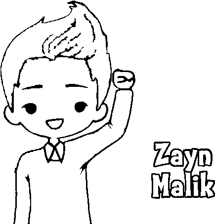 Download Zayn Malik Coloring Page - Imagenes Para Colorear De Zayn ...