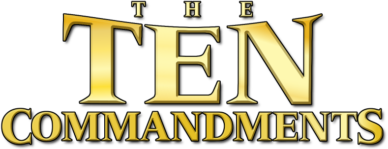 The Ten Commandments Image - 10 Commandments Title (800x310), Png Download