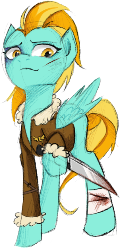 Yuntaoxd, Bandage, Black Eye, Blood, Closed Wings, - My Little Pony ...