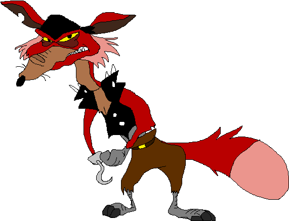 Nightmare Foxy-1513260475 - Wiki (600x456), Png Download