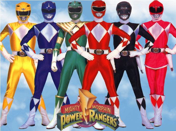 Power Rangers (854x510), Png Download