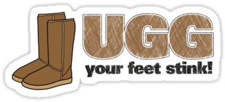 Uggs Sticker - Ugg Boots (375x360), Png Download