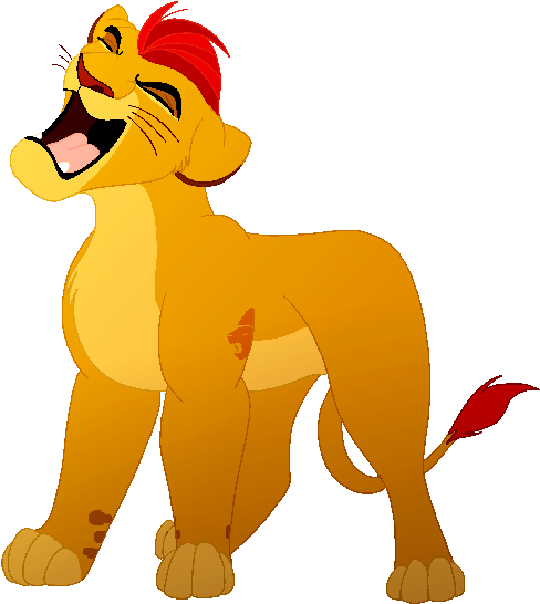 Roaring Kion - Kion Roaring (527x550), Png Download