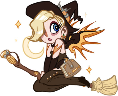 Mercy Drawing Cute - Overwatch Mercy X Male Reader (500x417), Png Download