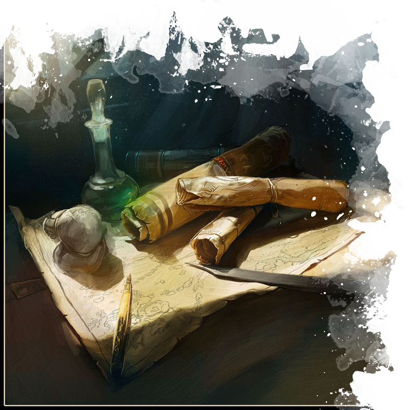 *might Involve A Rival - Scroll Rack Mtg Proxy (800x800), Png Download