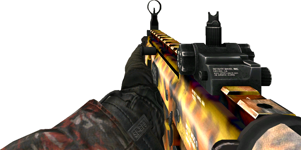Scar-h Fall Mw2 - Scar H Mw2 (1056x528), Png Download