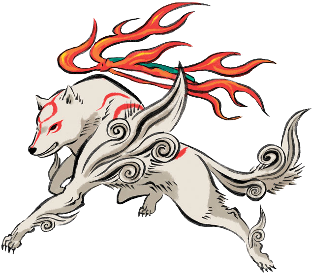 My Personal Pick For Best Female Protagonist - Okami Amaterasu Render ...