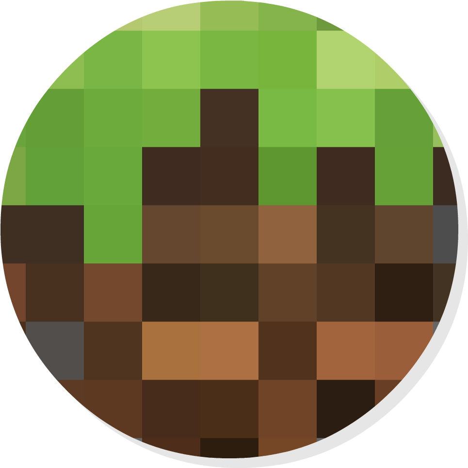 Minecraft Curseforge - Round Minecraft Icon (1024x1024), Png Download