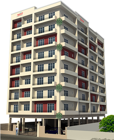 Arathusa Plan 3d - Resale Flat 1 Bhk At Amboli Andheri (400x516), Png ...
