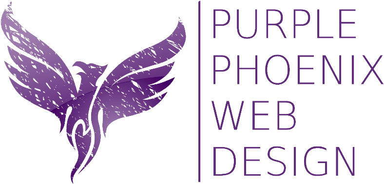 Purple Phoenix Web Design - Purple Phoenix Png (800x379), Png Download