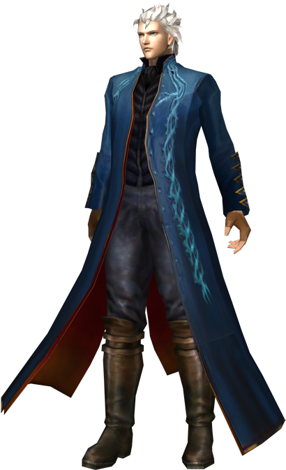 Vergil Devil May Cry Png - Vergil (500x748), Png Download