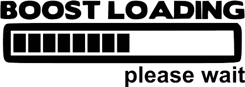 Boost Loading Sticker Png (500x300), Png Download