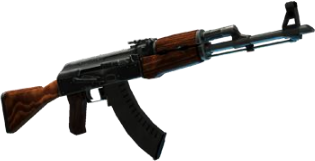 Ak47hud Csgo - Ak 47 Csgo Png (698x349), Png Download