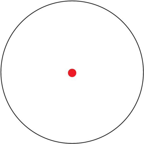 Download Red Dot Reticle Png - Circle | Transparent PNG Download | SeekPNG