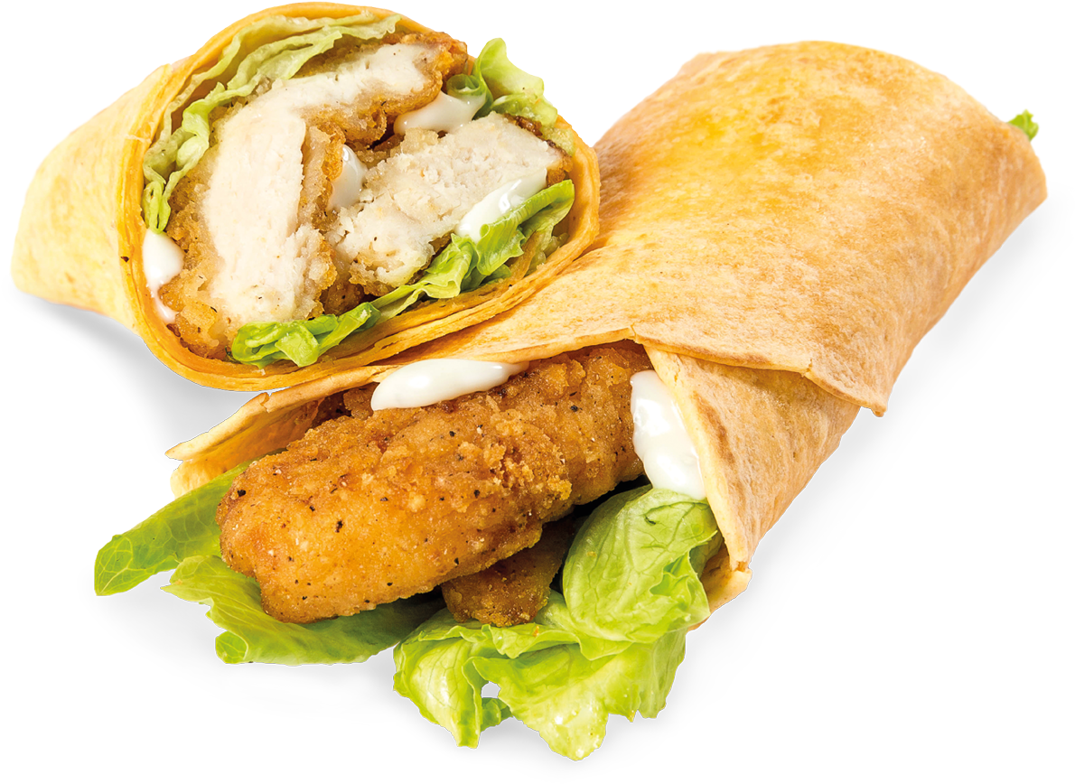 Chicken Wrap - Supermacs Chicken Wrap (1200x1200), Png Download