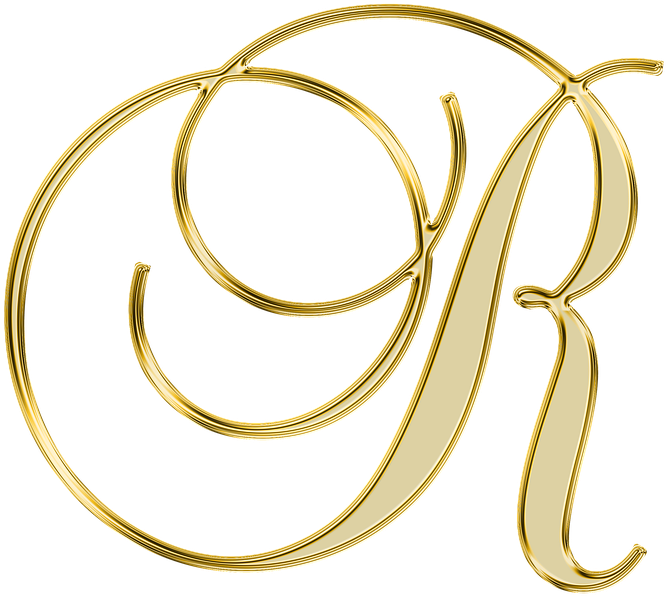 3d Poly Letters - Monogram Initial Letter R Gold Heart Diamond Tote Bag ...