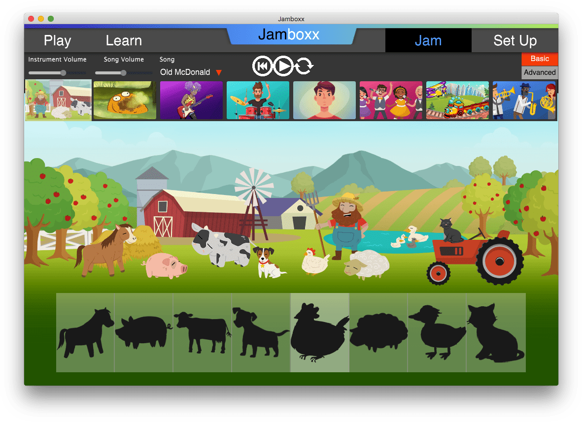 The Farm Animals In The Jamboxx Jam Mode - Choir (1196x868), Png Download