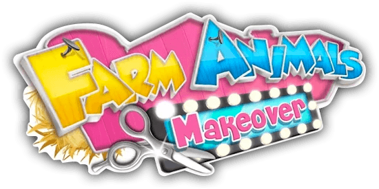 Play Farm Animals Makeover Cute Virtual Pet Salon On - Illustration ...