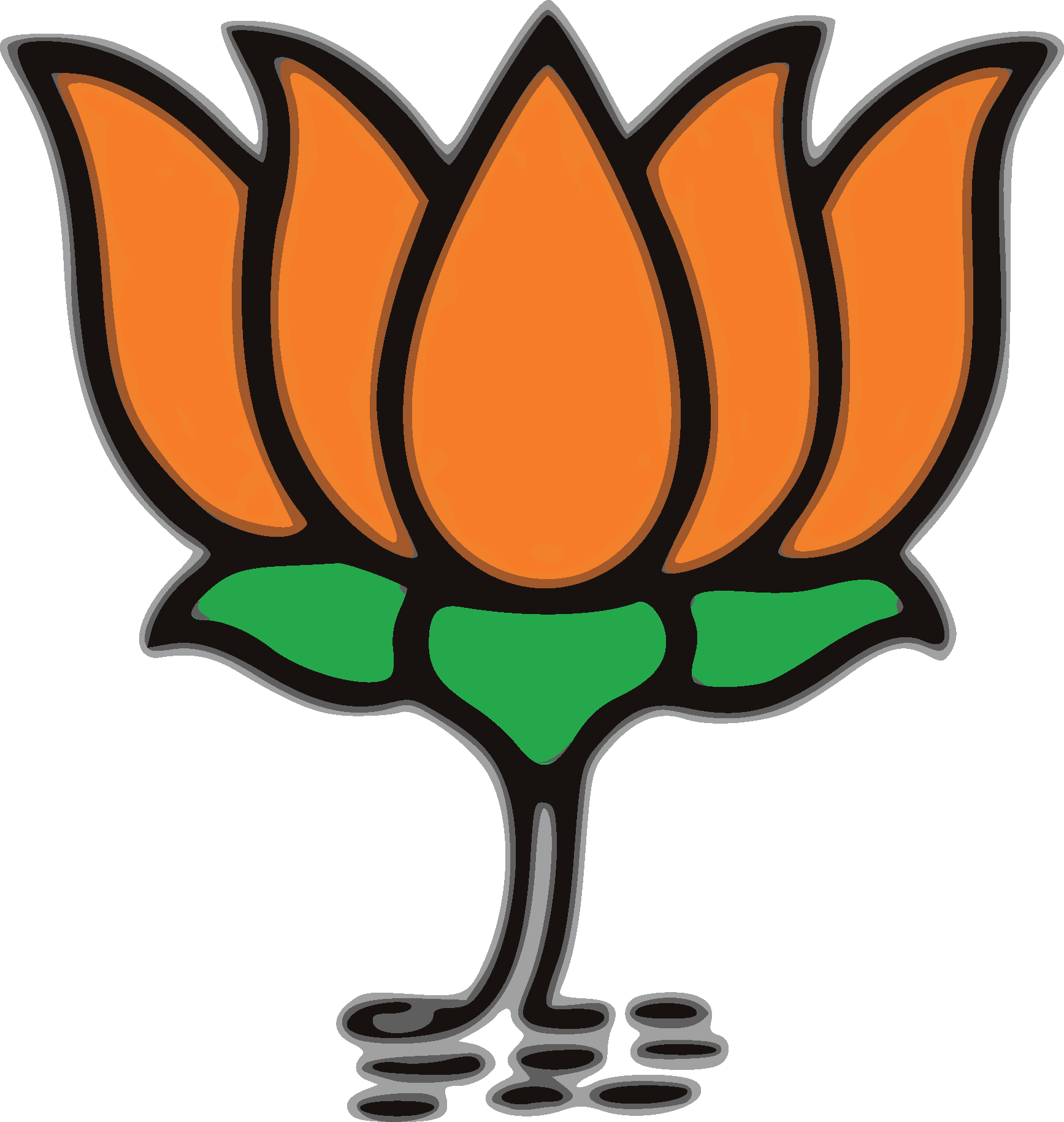 Bjp Logo [bharatiya Janata Party] - Bharatiya Janata Party Logo (1735x1831), Png Download