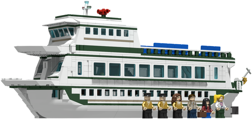 Download State Passenger Ferry - Ferry Boat Transparent | Transparent ...