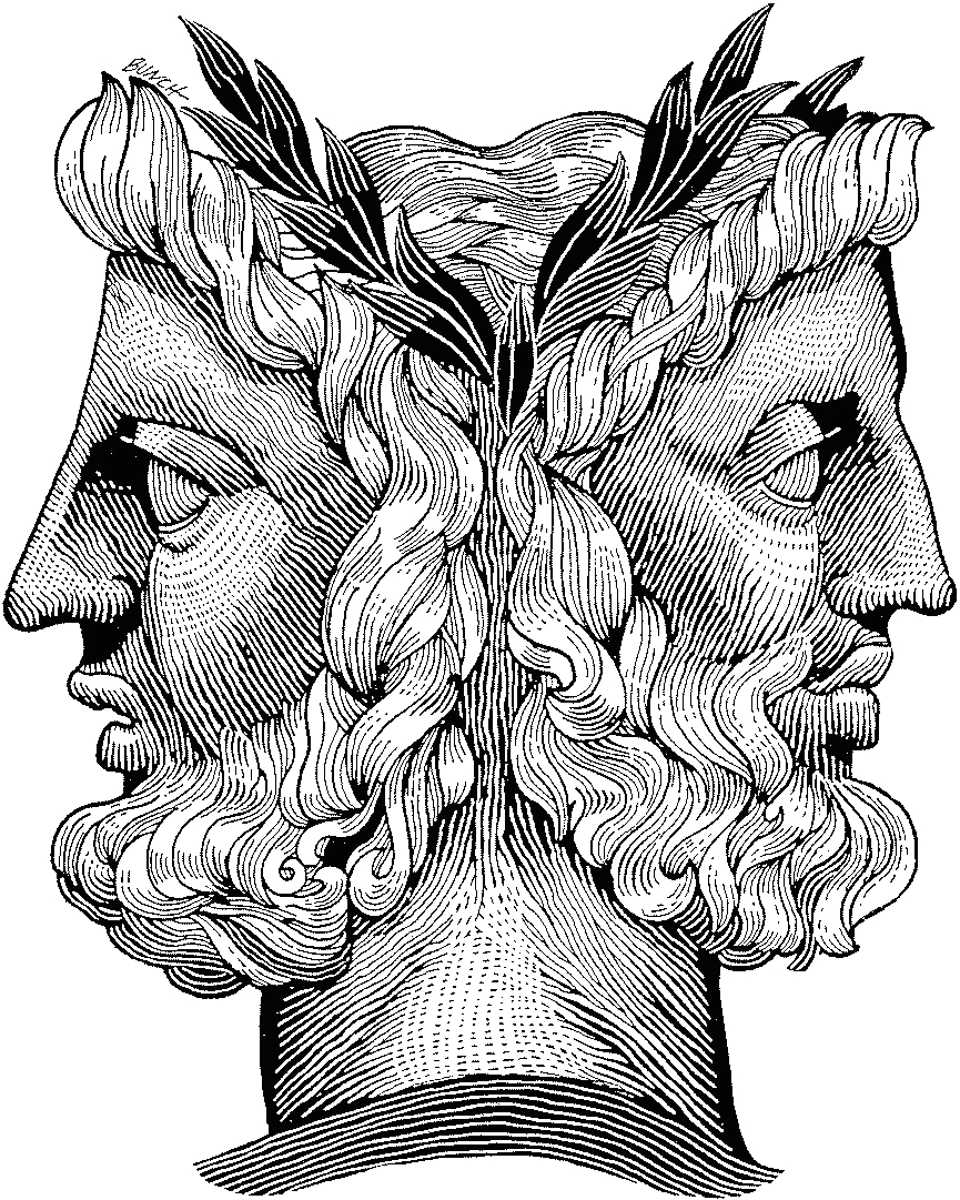 Greek Mythology Png Pic - God Janus (915x1105), Png Download