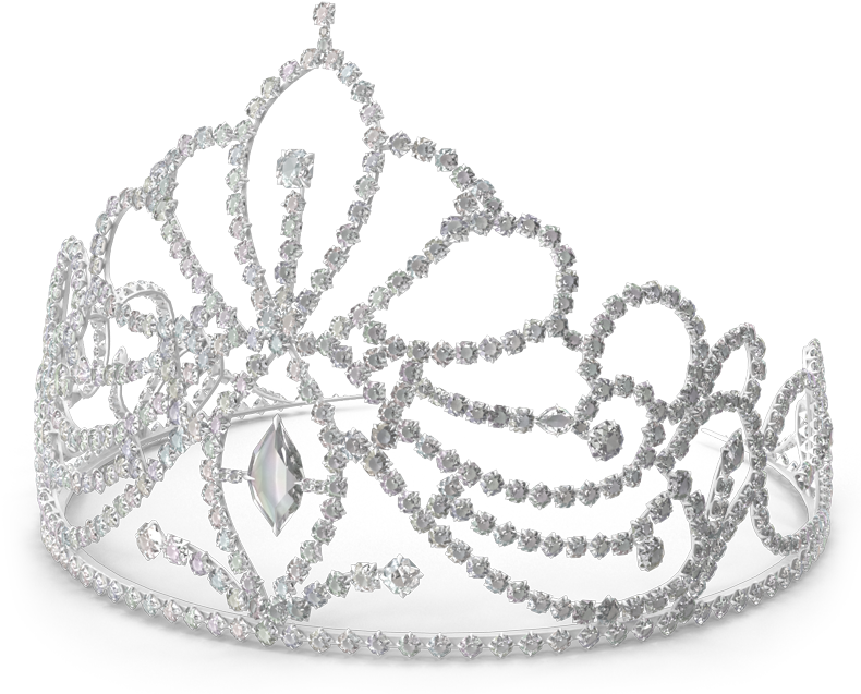 Pageant Crown Png - Queen Crown Silver Png (800x651), Png Download