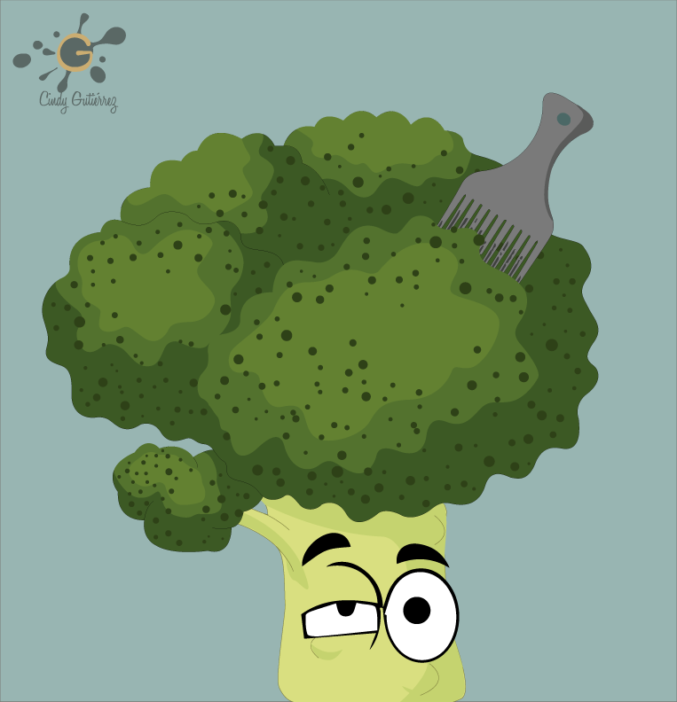 Brocoli Afro Afro, Body Art, Illustrations, Body Jewelry - Free ...