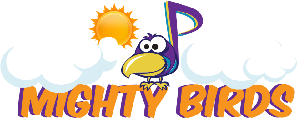 Mighty-birds - Music Pillars (1000x399), Png Download