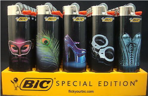 Bic Lighter Fantasy Design 50ct - Bic Full Size Lighters Special Oudoor ...