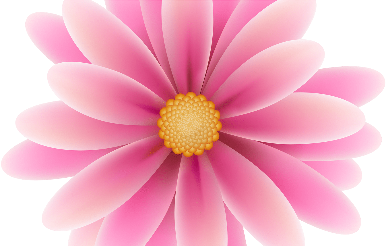 Daisy Clipart Flowerclip - Cartoon Flower (1368x855), Png Download