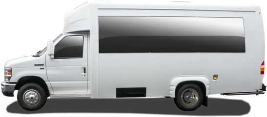 Hotel Shuttle Van (600x290), Png Download