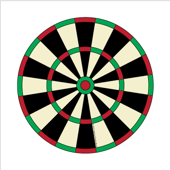 Download Dart Board Template | Transparent PNG Download | SeekPNG
