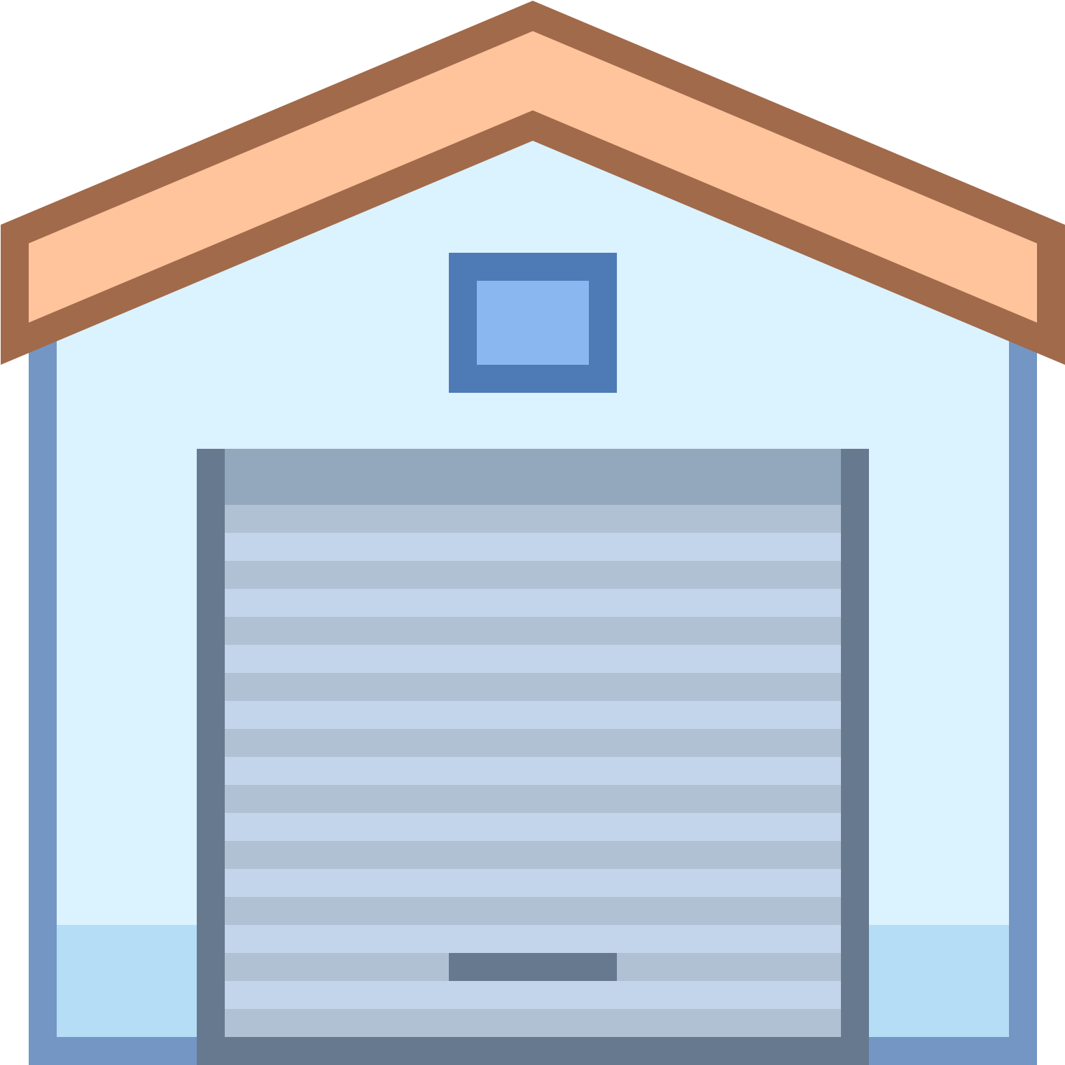 Download Closed Door Png Download - Cartoon Car In Garage | Transparent ...