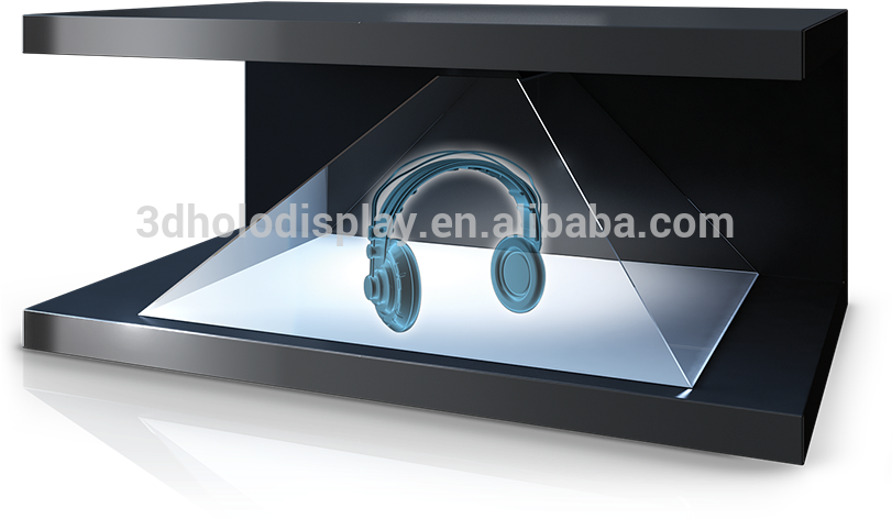 55" 3d Hologram Pyramid Glass Box Holo Box Hologram - Holography ...