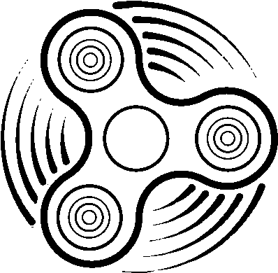 Download Fidget Spinner Coloring Page - Fidget Spinner Clip Art ...