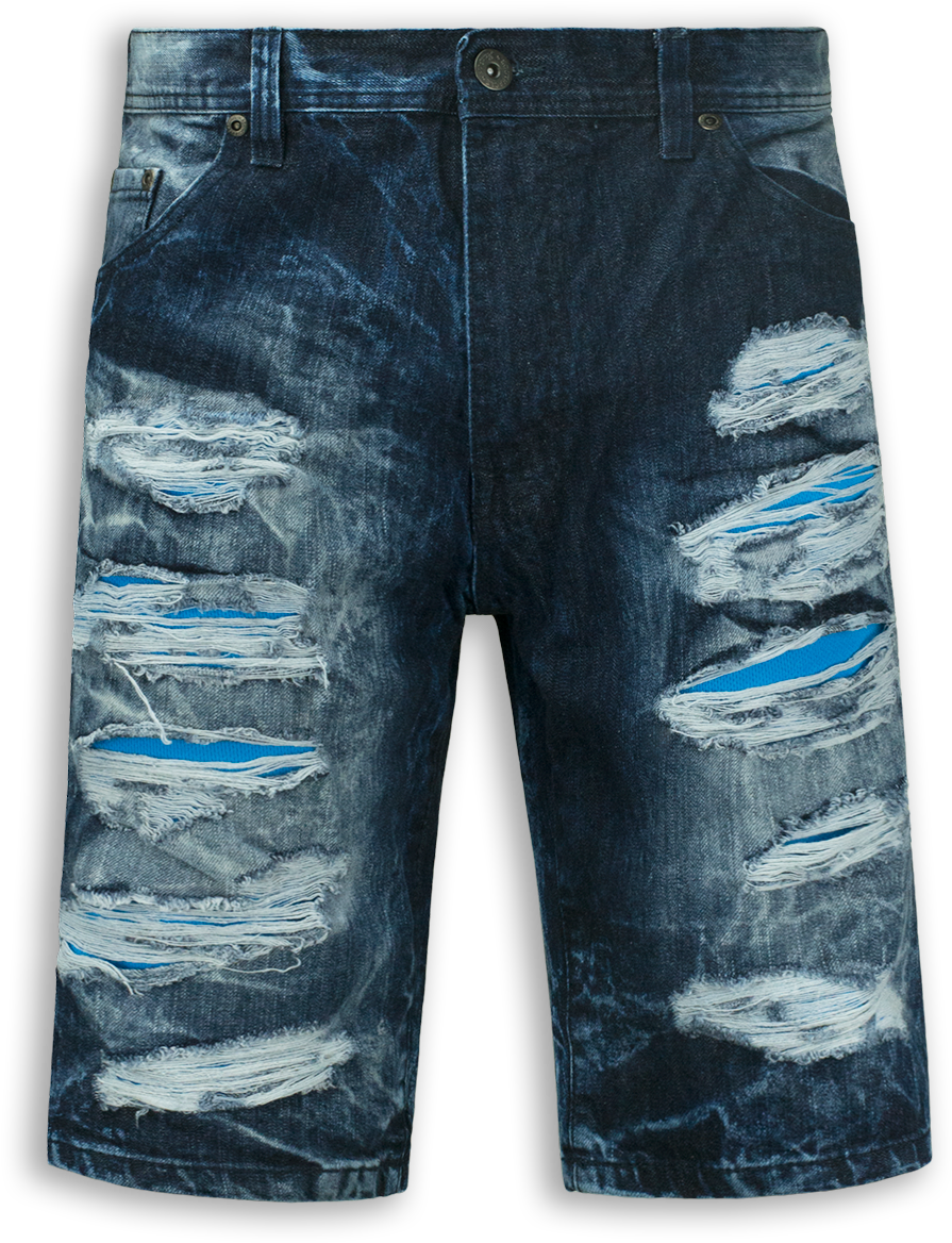 Download Ripped Denim Jeans Shorts Fray Distressed Fashion - Jeans ...