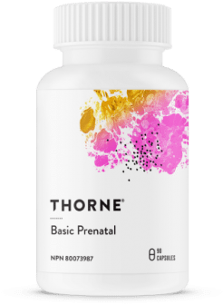 Basic Prenatal 90 Capsules - Thorne Basic Prenatal (400x400), Png Download