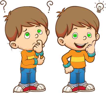 Thinking Kid Animated