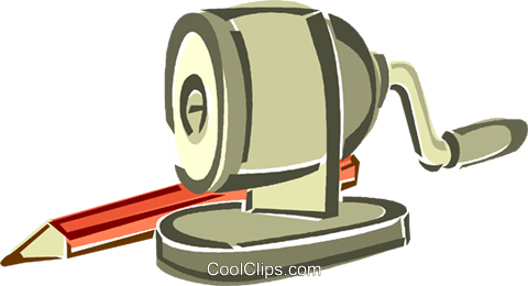 Download Pencil Sharpener Royalty Free Vector Clip Art Illustration ...