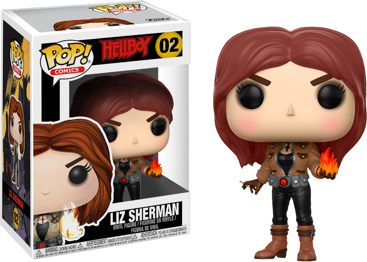 Comics Hellboy Liz Sherman - Funko Pop Ginny (640x456), Png Download