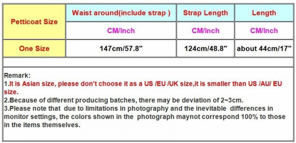 Blessume Victorian Underskirt Bustle Frame Petticoat - 1 Pc Anime ...