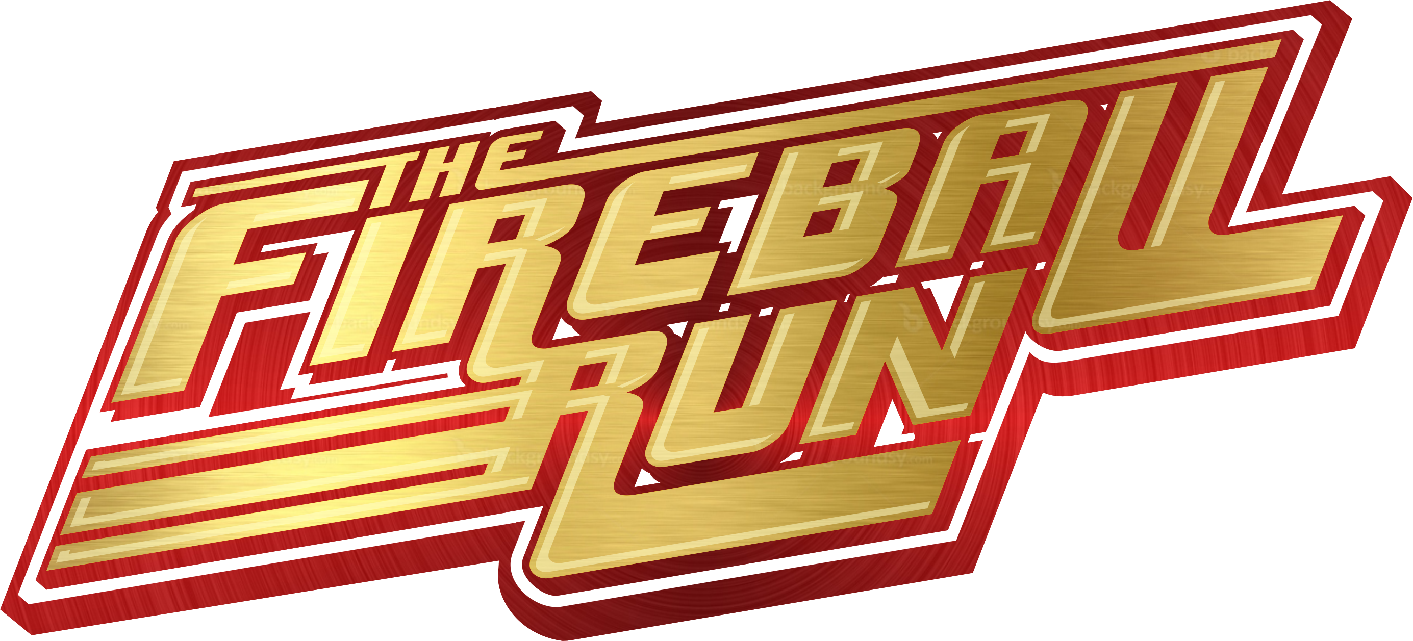 Fireball Run Logo - Fireball Run Adventurally (2770x1257), Png Download