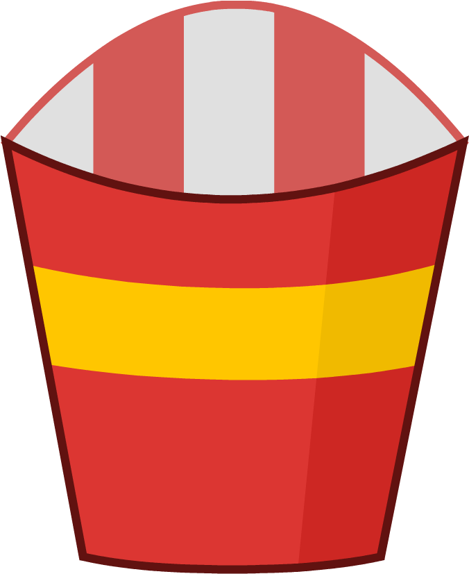 44, May 1, 2015 - Bfdi Fries Body (1024x1024), Png Download