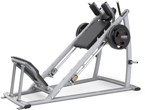 Matrix Hack Squat Mg Pl71 - Squat (600x409), Png Download