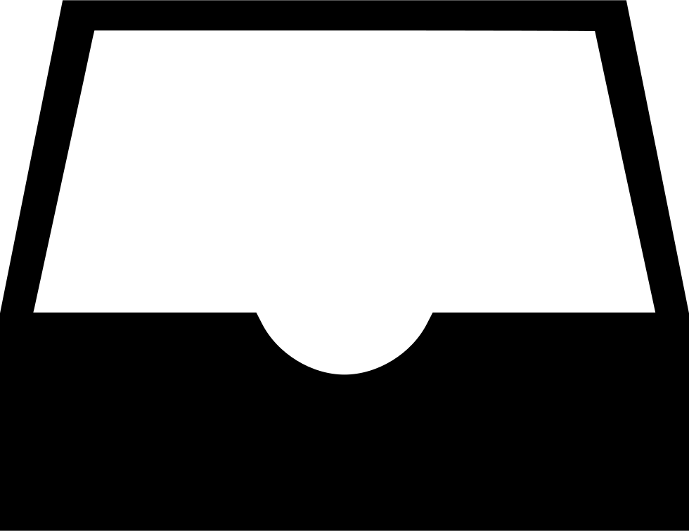 Empty Inbox Box Message Comments (980x756), Png Download